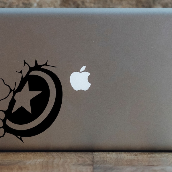 Captain America Shield Vinyl Decal - Etsy