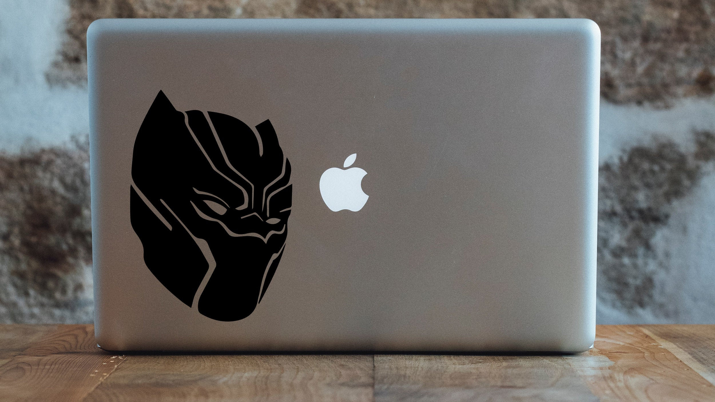 Black Panther Vinyl Decal, Marvel Vinyl Sticker, MacBook Vinyl Sticker ...