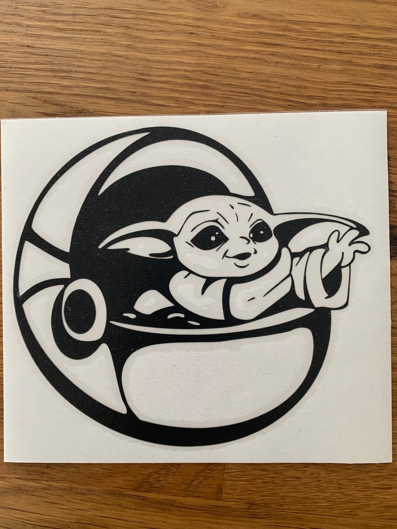 Baby Yoda Vinyl Decal | MacBook Laptop Vinyl Stickers - Etsy