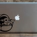 Baby Yoda Vinyl Decal | MacBook Laptop Vinyl Stickers - Etsy