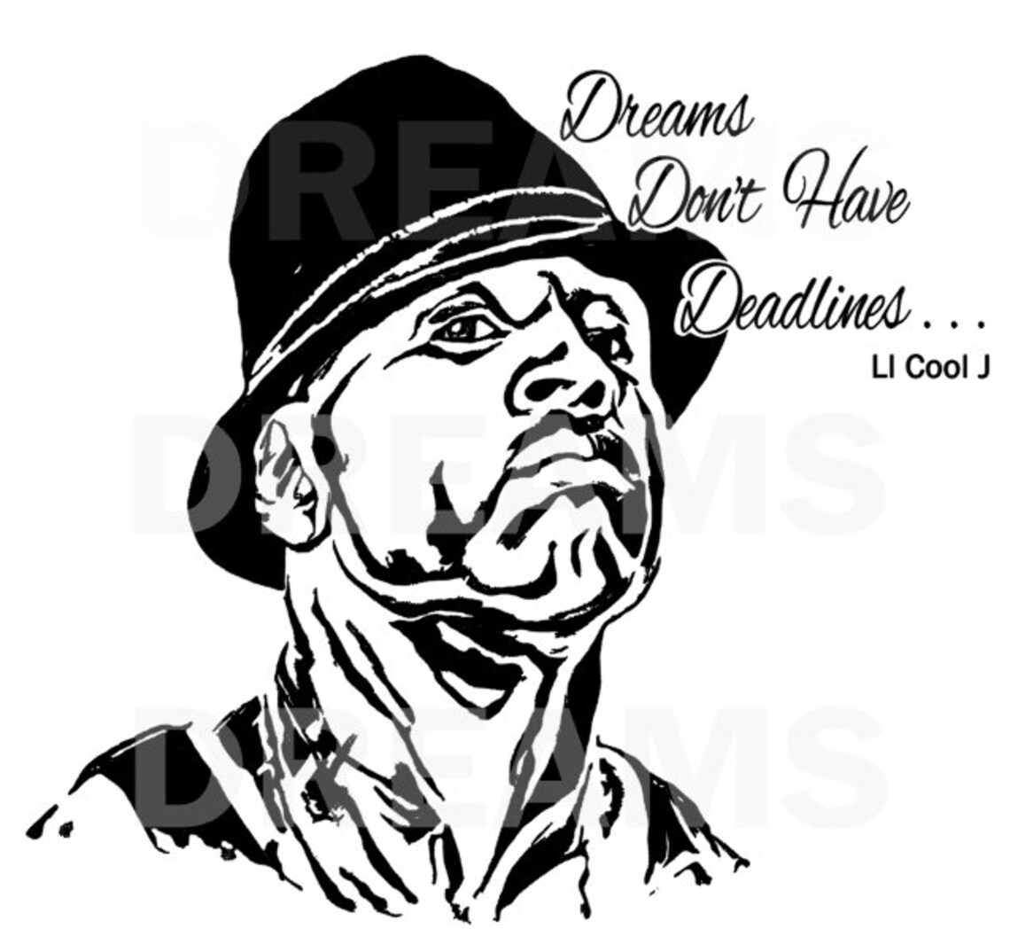 Ll Cool J -90's - 2000's Hip/hop Rapper- Music - Custom Digital ...
