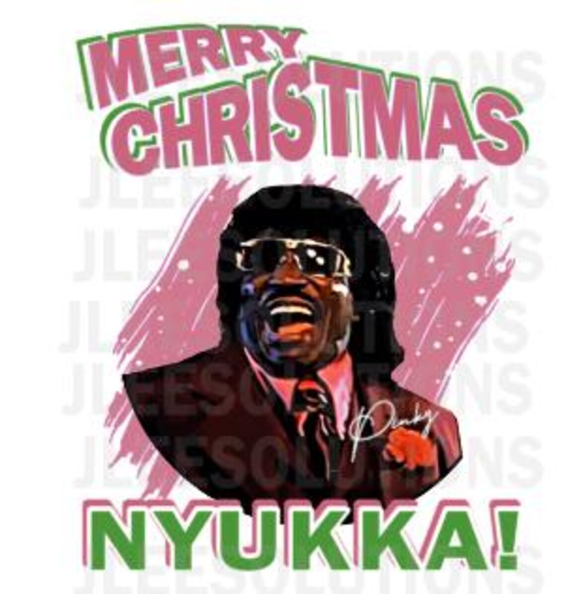 Merry Christmas From Pinky "friday" Png, DTF Ready - Digital Download ...