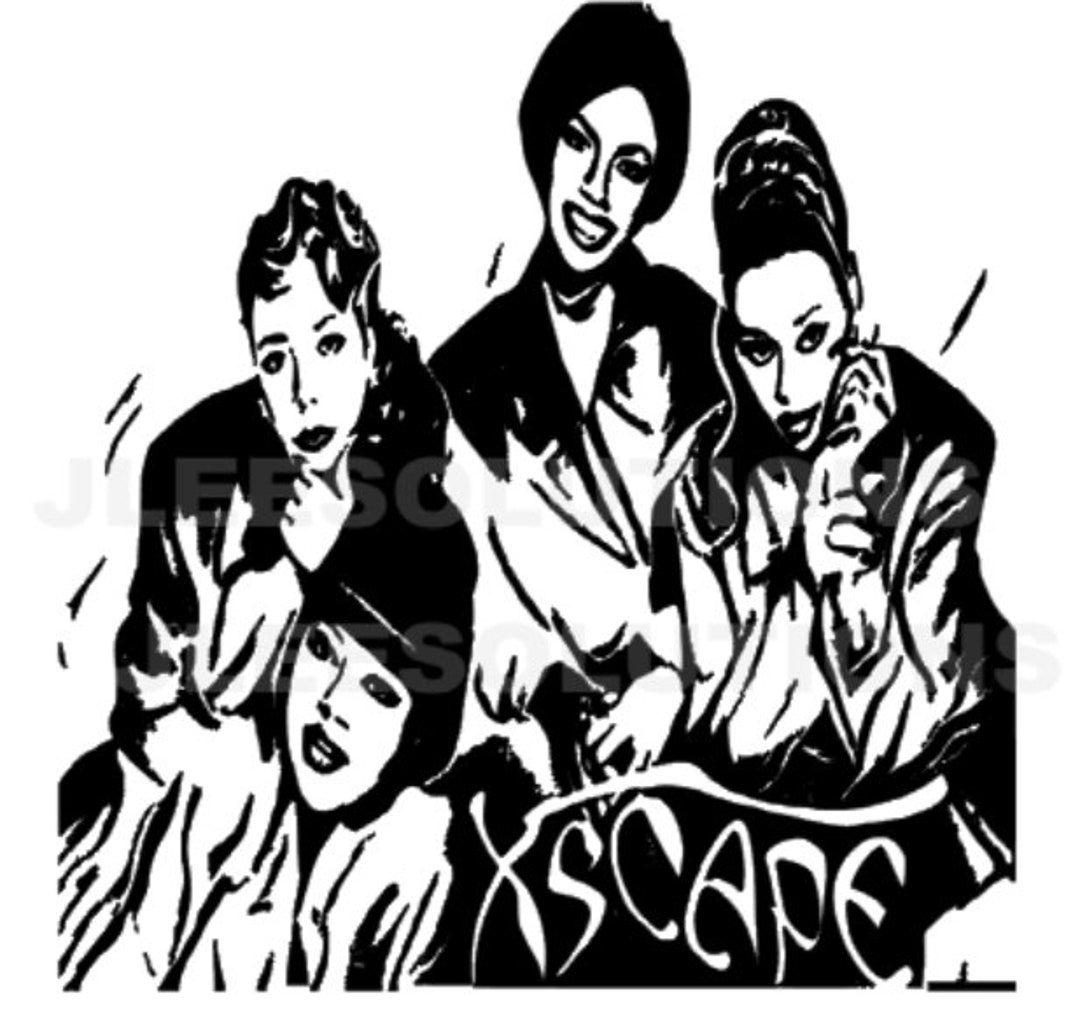 Custom Digital File -XSCAPE (PNG-SVG-2 Free Mockups) #getpressed ...