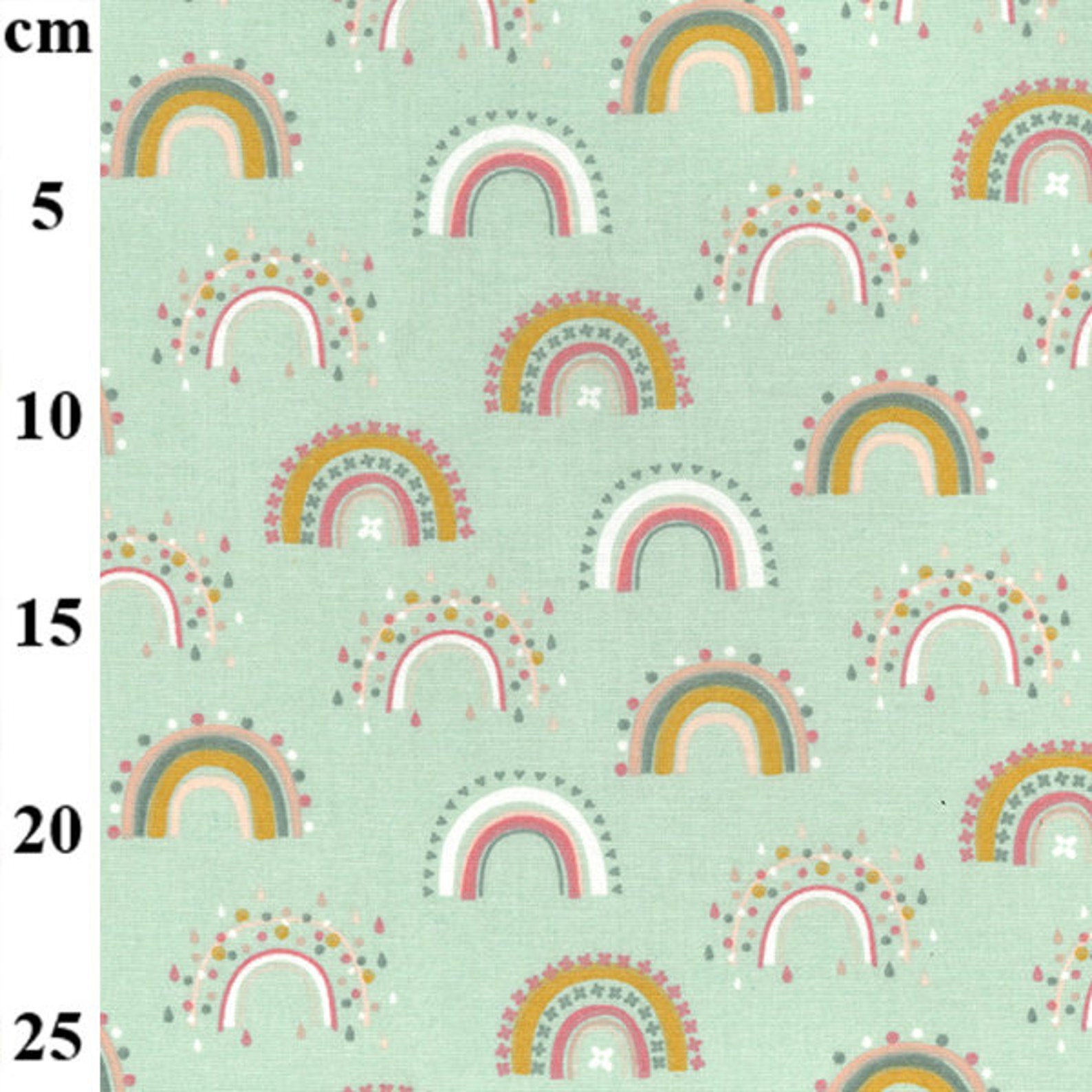 Rainbow flannel 100% cotton Flannel Flannel fabric baby | Etsy