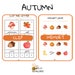 AUTUMN Worksheets Bundle - Etsy