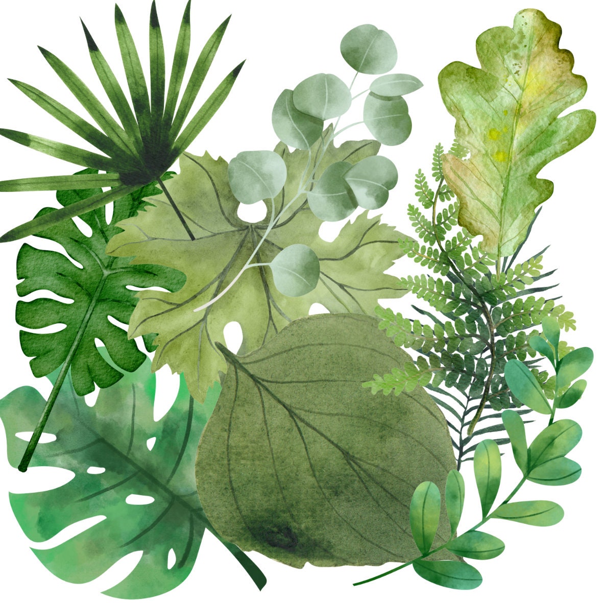GREEN LEAVES - Visual Attention Worksheets - Etsy