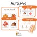 AUTUMN Worksheets Bundle - Etsy