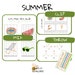 SUMMER Worksheets Bundle - Etsy