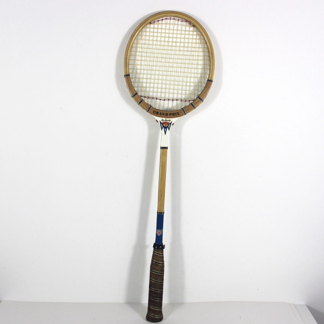 Vintage Wooden Squash Racket for Designer Decorating Wood Racquet Beach ...