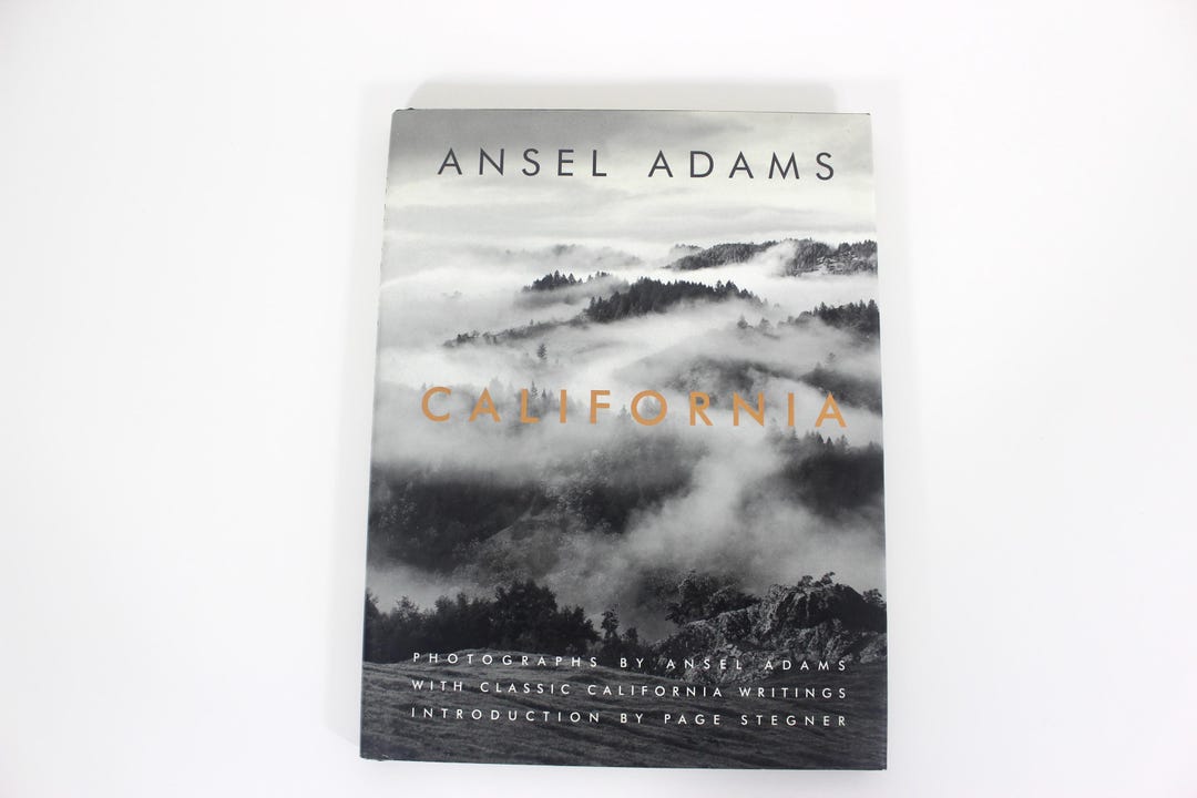 Ansel Adams California Hard Cover Book Photographs and Classic ...