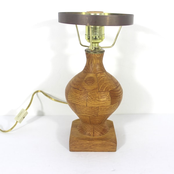 Small Wood Lamp - Etsy