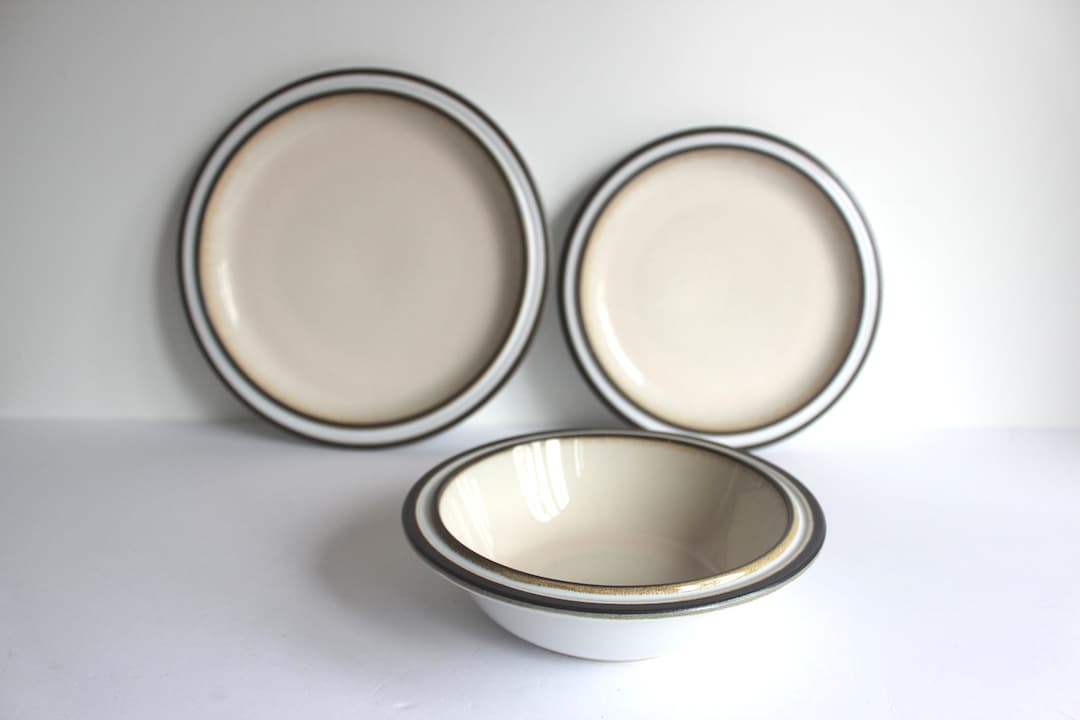 1970’s Denby Madrigal Plates, Choice - Cereal Bowls, Salad, Bread ...
