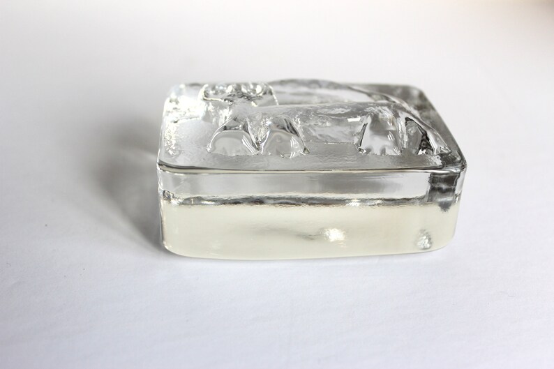 Modernist Glass Cat Paperweight Lisa Larsen Style Modernist - Etsy