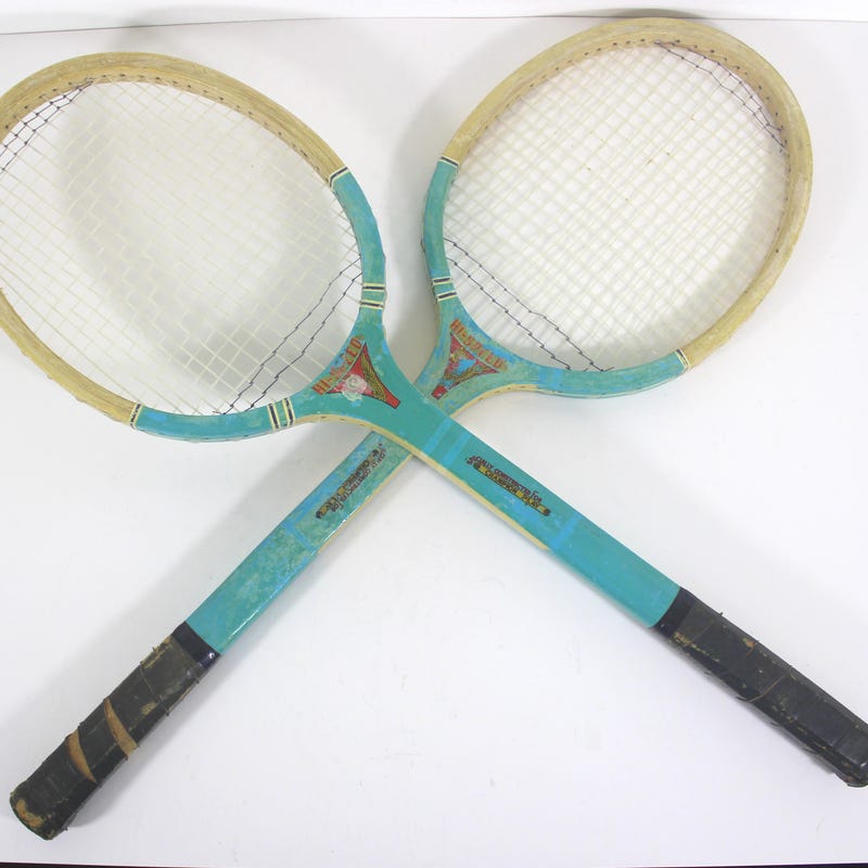 Wood Tennis Racket - Etsy