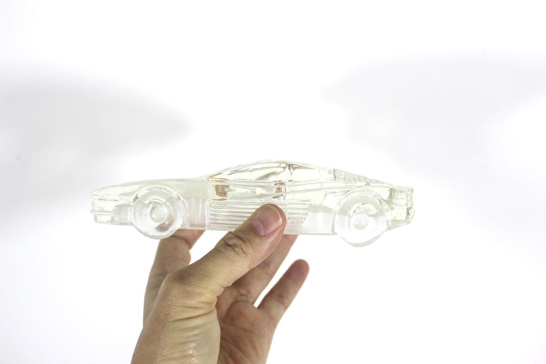 Ferrari Testarossa Glass Frosted Underside Magic Cristal, Nachtmann or ...
