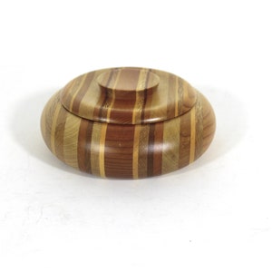 Vintage Carved Exotic Wood Box With Lid Handmade in New Zealand, Decor ...