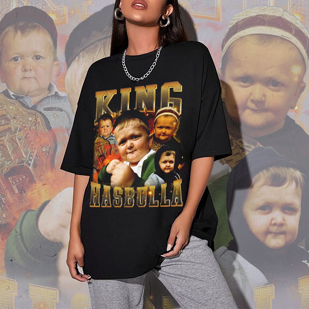 Retro King Hasbulla Tshirt Hasbulla Homage Shirt Hasbulla - Etsy