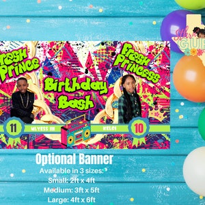 Fresh Prince Fresh Princess Birthday Bundle, 90s Birthday Bundle, Fresh ...