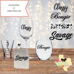 Savage Classy Bougie Ratchet SVG Bundle, Create Your Own Bundle, Savage ...