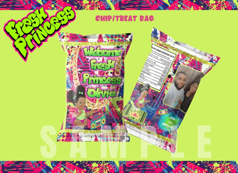 Fresh Princess Baby Shower Bundle 90s Baby Shower Bundle | Etsy