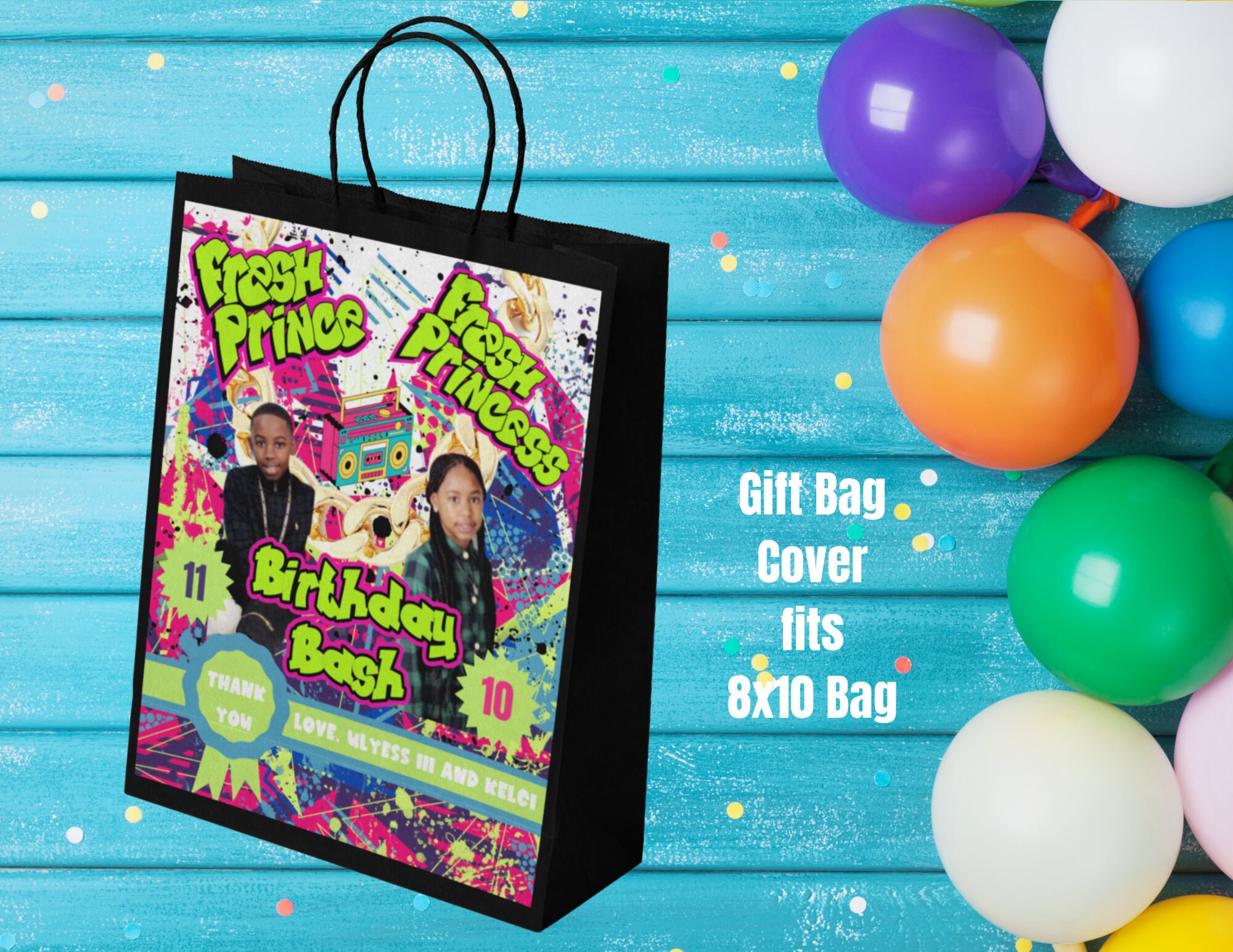 Fresh Prince Fresh Princess Birthday Bundle 90s Birthday - Etsy