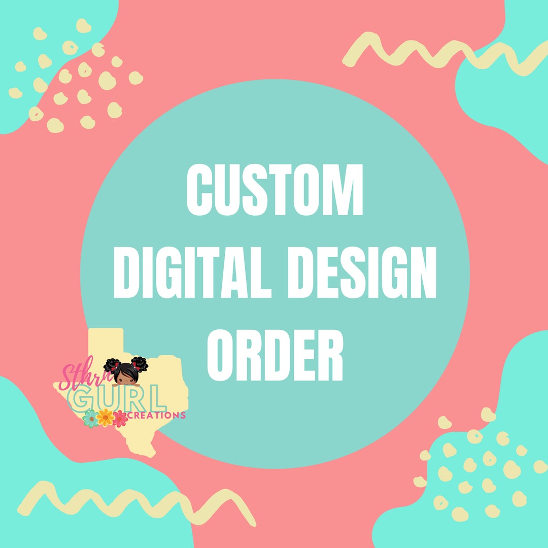 Custom Design File, Custom Sublimation Design, Custom All-over 3D ...