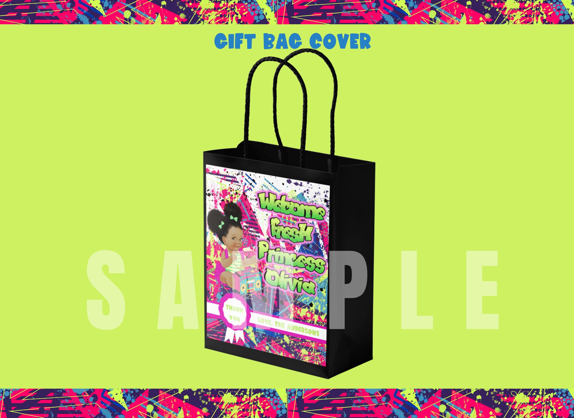 Fresh Princess Baby Shower Bundle 90s Baby Shower Bundle | Etsy