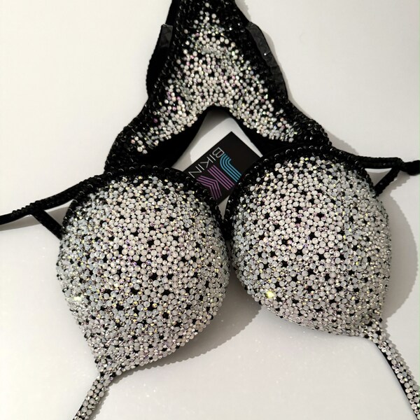 Rhinestone Bikini - Etsy