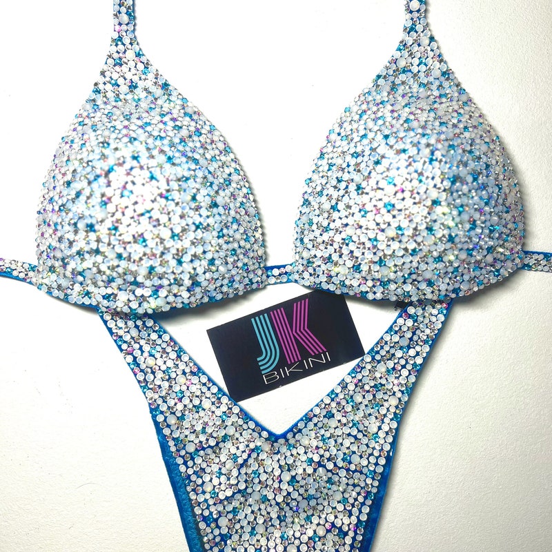 Rhinestone Bikini - Etsy