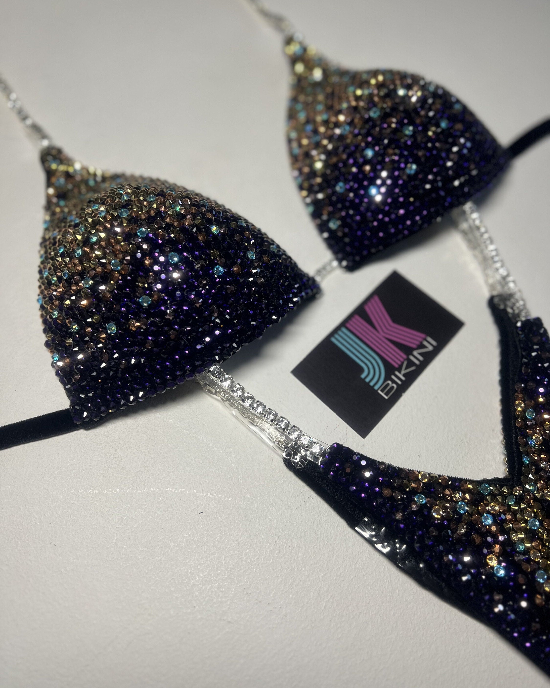 Gold Bikini Competition / IFBB / NPC Bikini / WBFF / Bodybuilding Suit ...