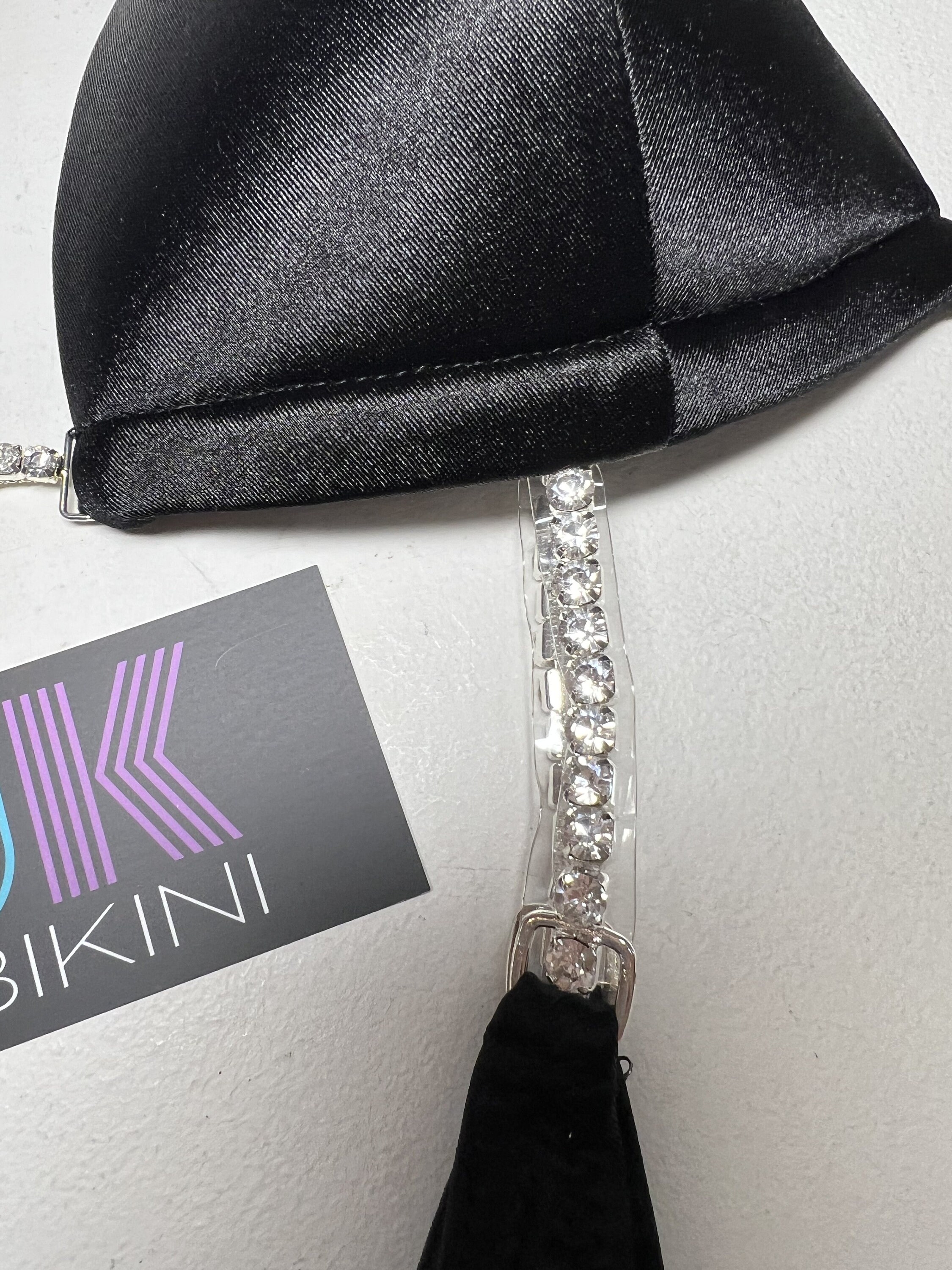 Black Bikini Suit Competition / Wellness Posing Suit / Wbff Bikini ...