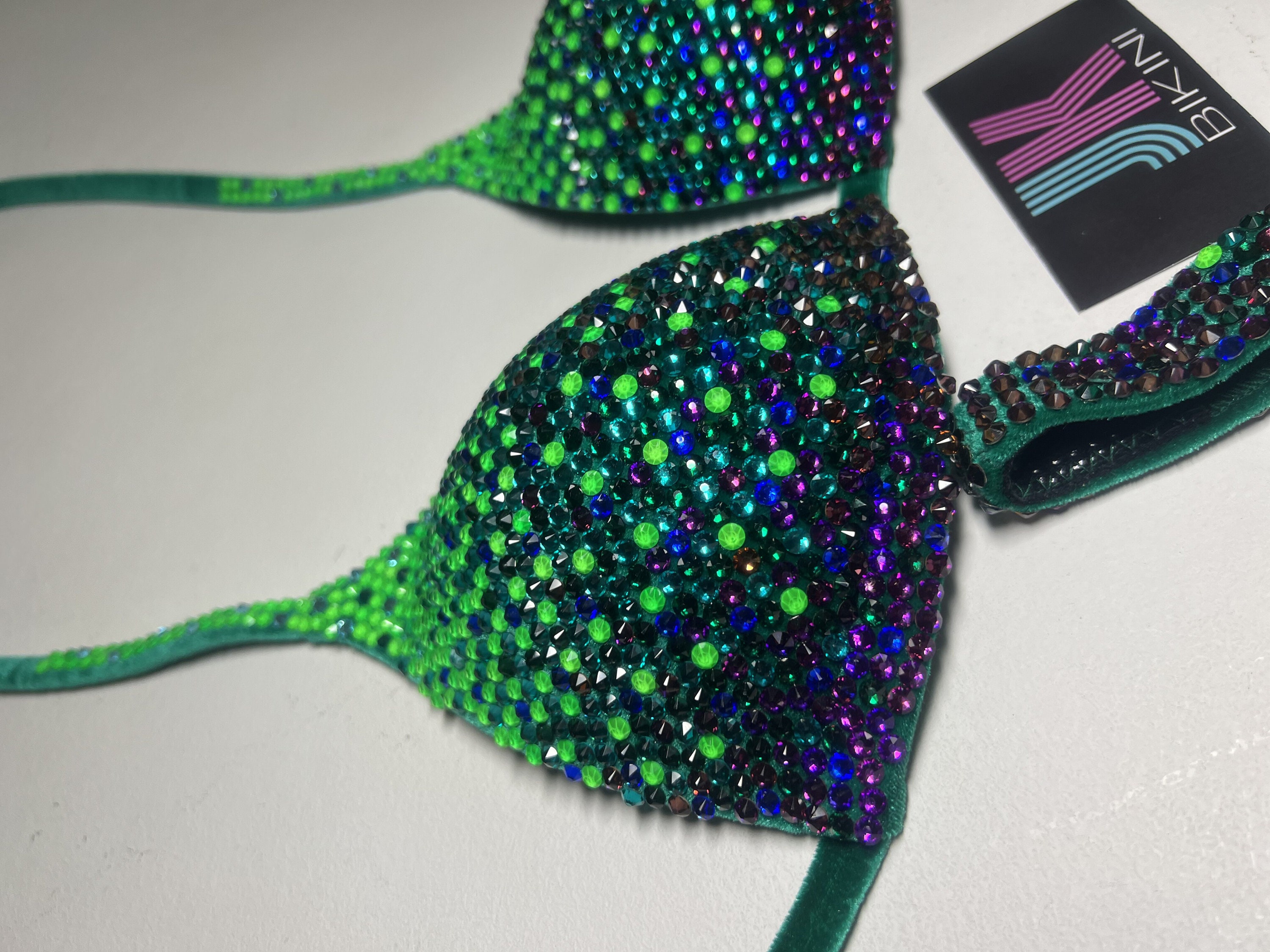 Green Purple Bikini Competition / IFBB / NPC Bikini / WBFF / - Etsy