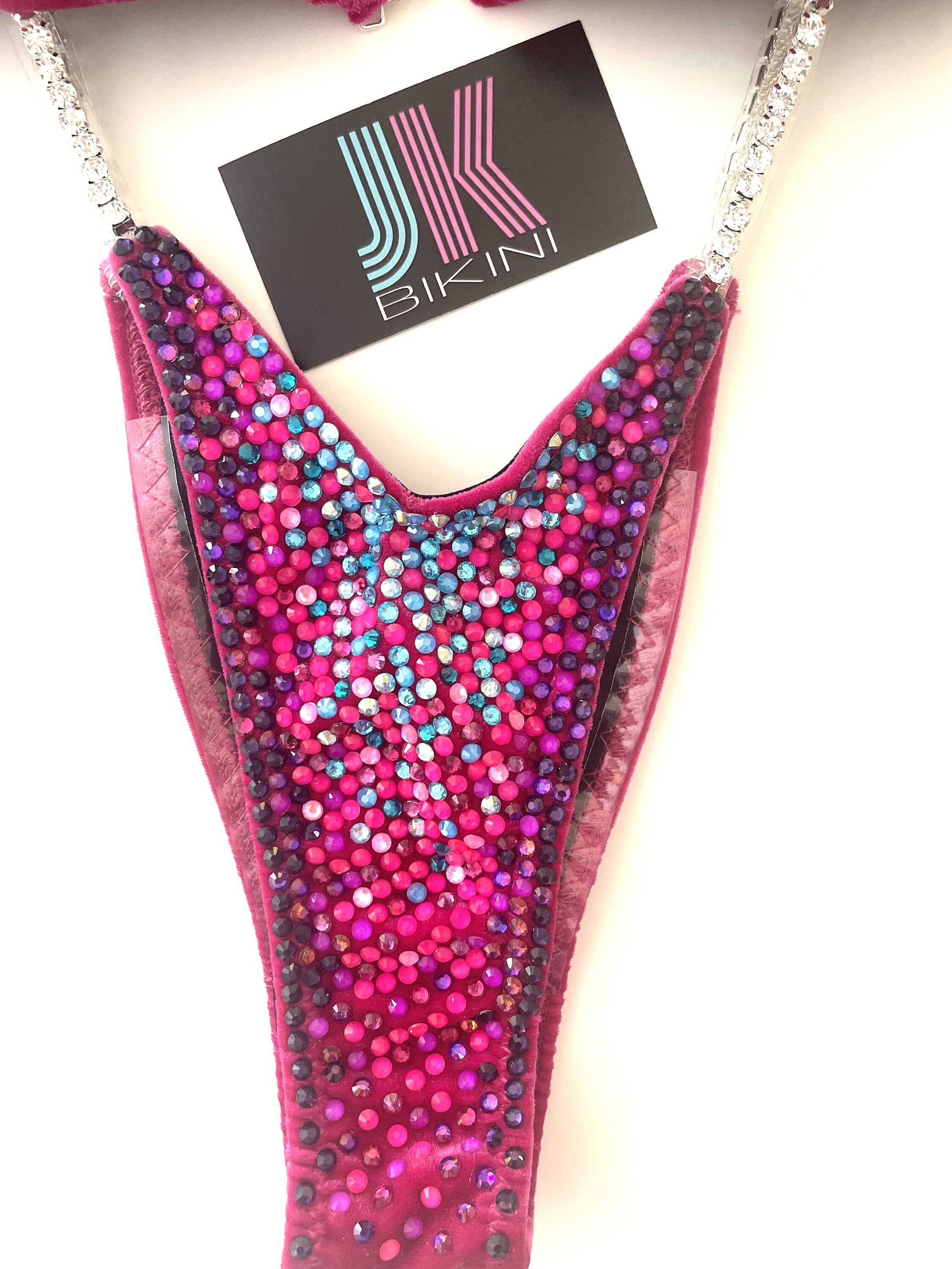 Pink Bikini Competition / IFBB / NPC Bikini / WBFF / Bodybuilding Suit ...