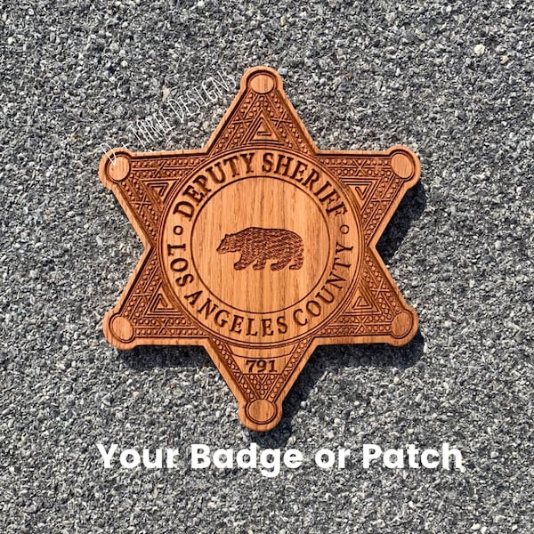 Custom Sheriff Badge - Etsy
