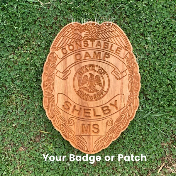 Constable Badge - Etsy