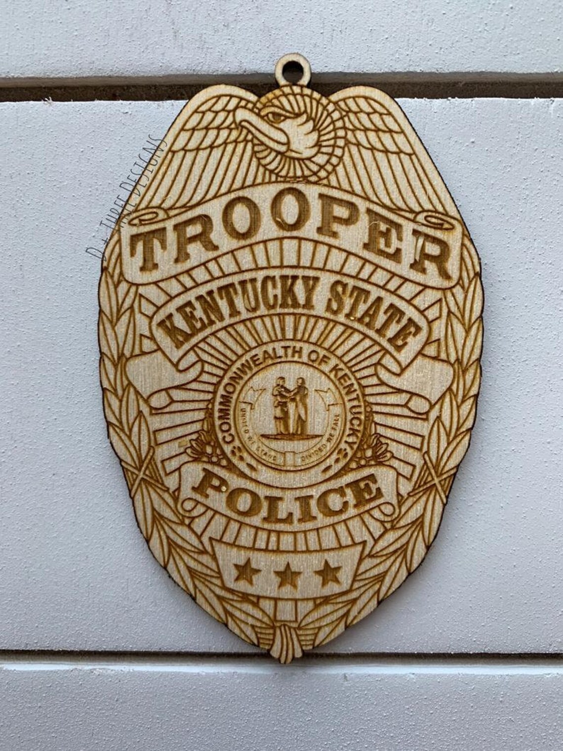 Personalized Police Badge Ornament or Police Patch Ornament - Etsy