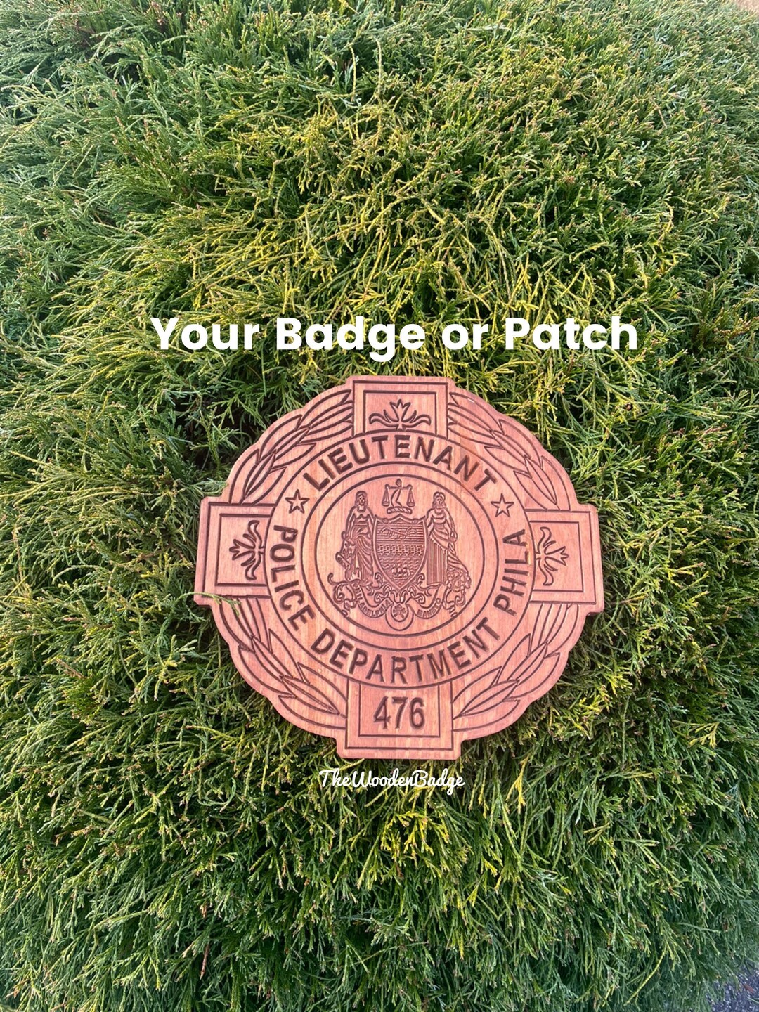 Philadelphia Police Personalized Police Badge or Patch // - Etsy