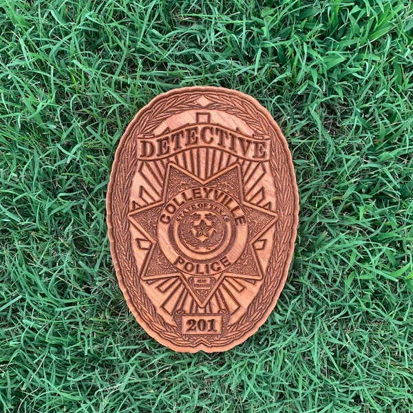 Custom Detective Badge - Etsy