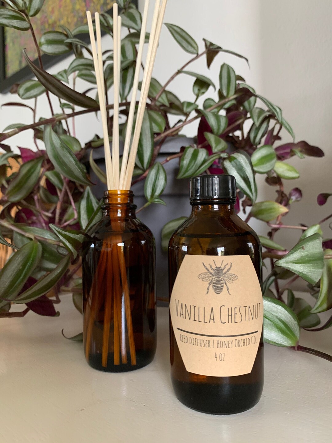 Vanilla Chestnut Reed Diffuser Oil Refill | Oil Diffuser - Etsy