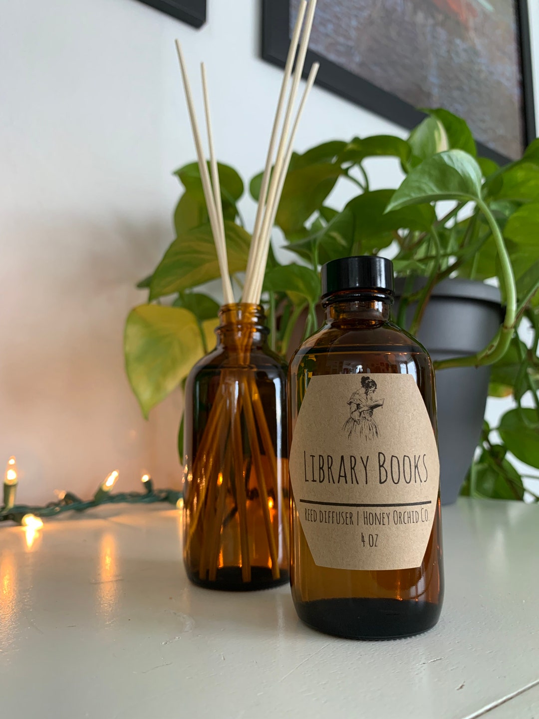 Library Books Diffuser Oil Refill | Oil Diffuser - Etsy