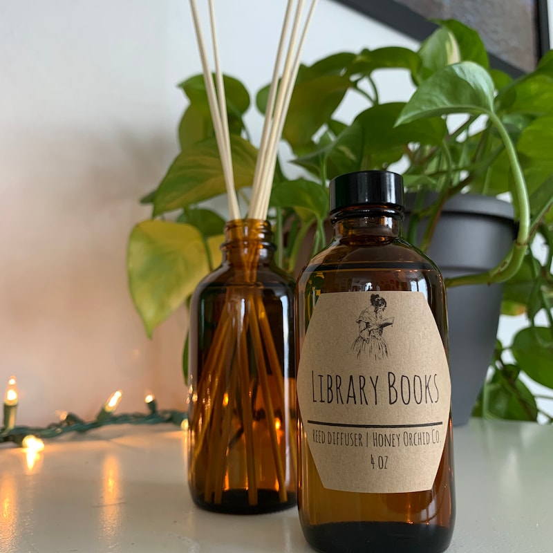 Library Candle - Etsy