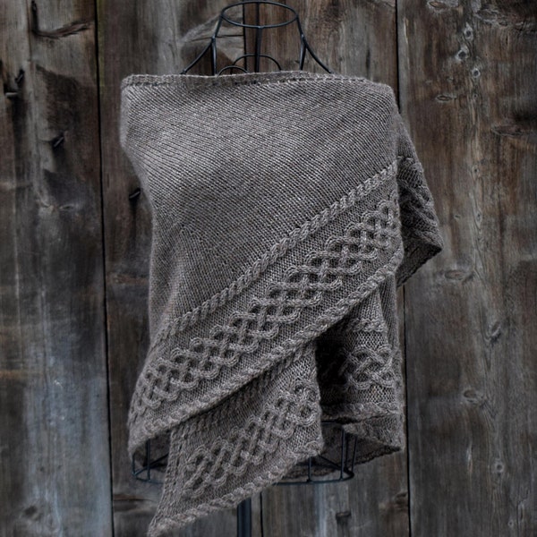 Hand Knit Cape - Etsy