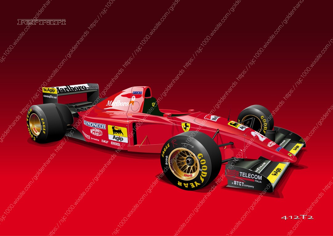 Ferrari 412-T1B Poster - Etsy