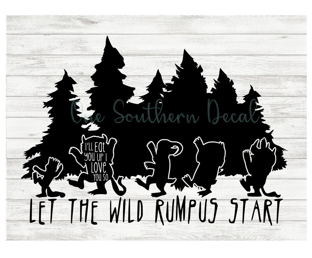 Wild Thing PNG,SVG, JPEG, Clipart, Instant Download - Etsy