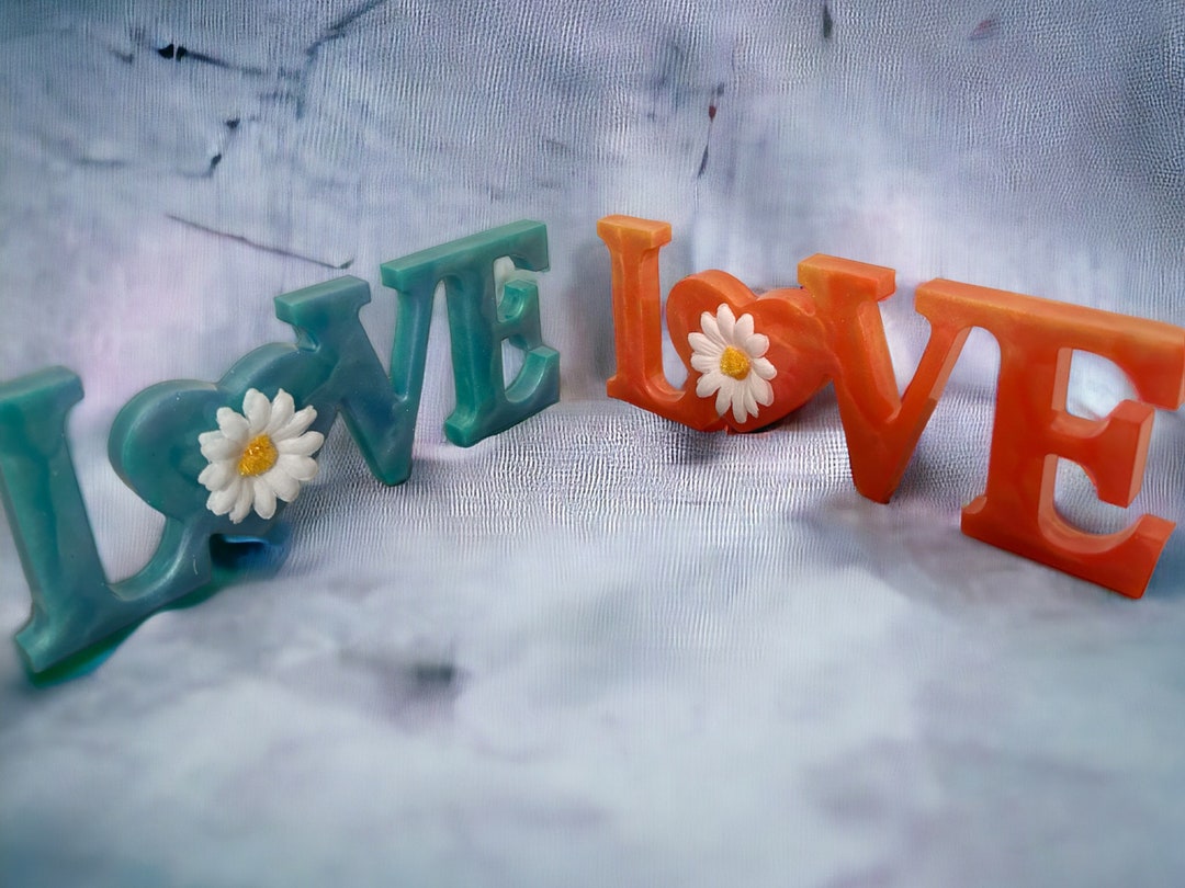 Handcrafted Resin Love Sign Beautiful Home Decor and Gift - Etsy