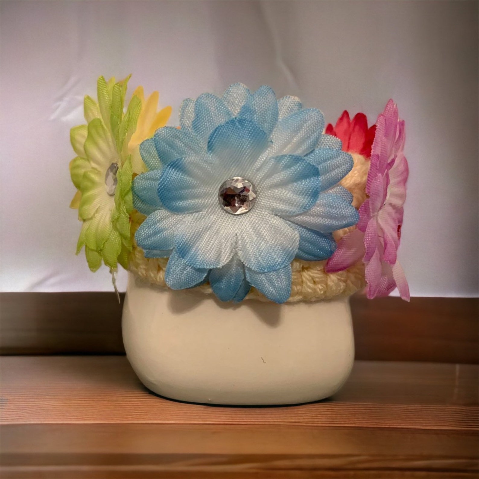 Hawaiian Lei Marshmallow Mug Hat Luau Decor Luau Display - Etsy