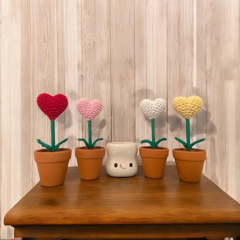 Heart Flower Pot - Etsy