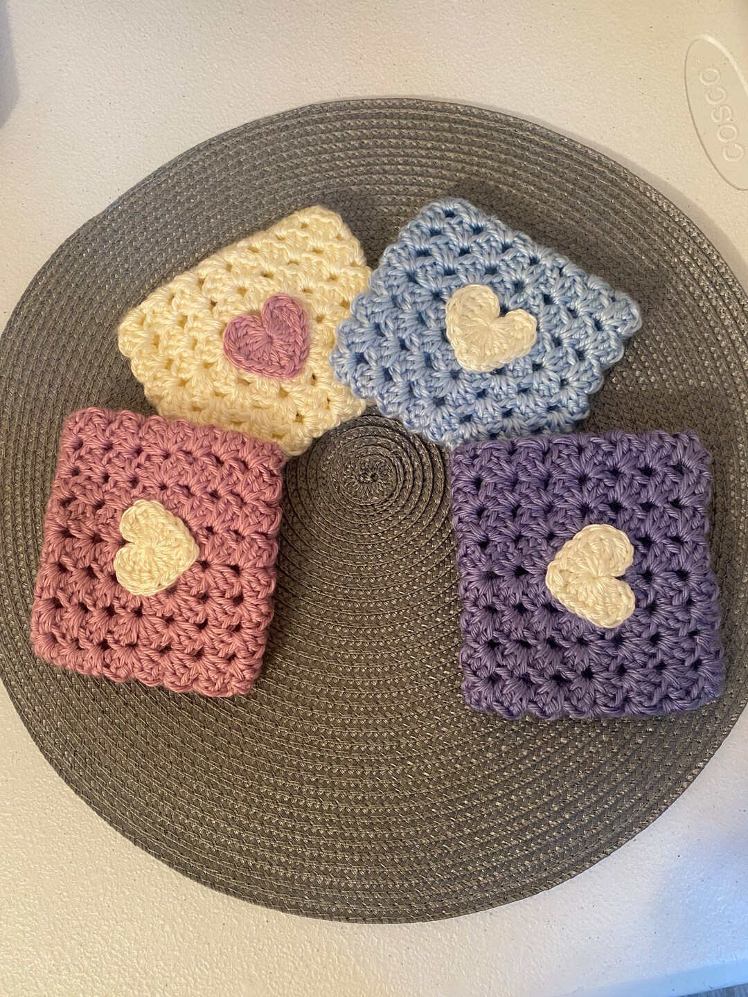 Handmade Granny Square Pouches - Etsy