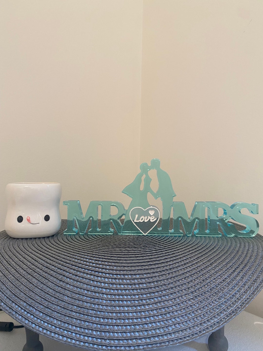 Epoxy Resin Mr&mrs Word Art - Etsy