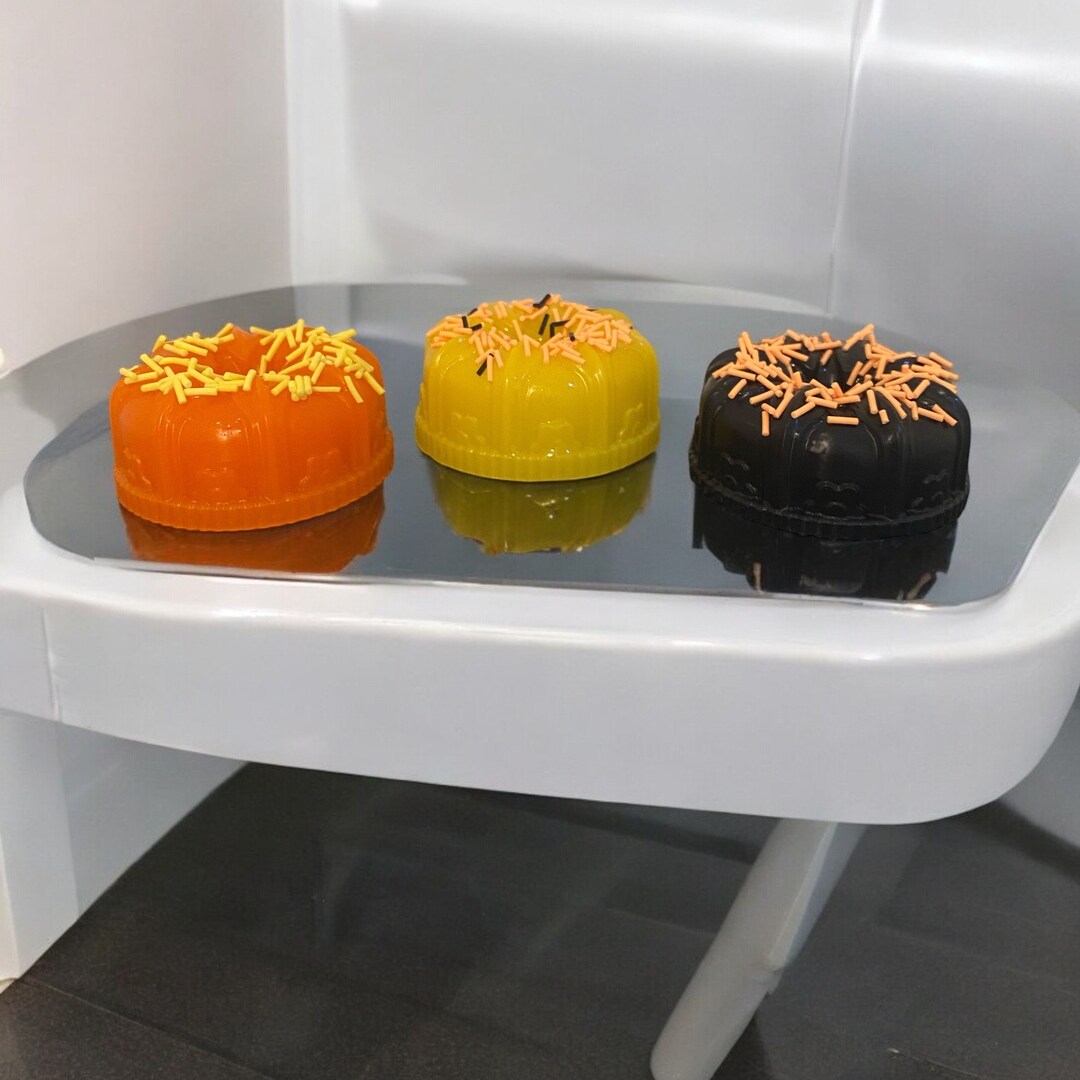 Mini Halloween Faux Bundt Cake: Spooky Tiered Tray Decor - Etsy